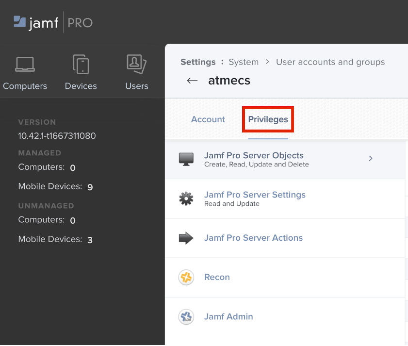 Set up your MDM account: Jamf Pro